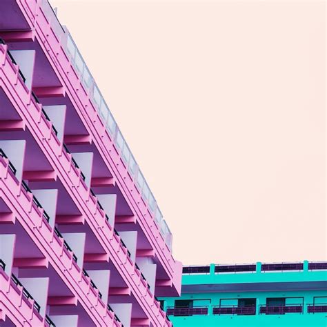 Premium Photo Minimal Architecture Fashion Art Colours Design