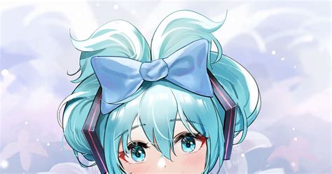 Miku Hatsune Miku Thighs Day7 初音未来 Pixiv