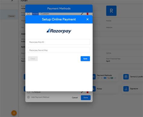 How To Set Up Razorpay And Accept Online Payments In Moon Invoice Moon