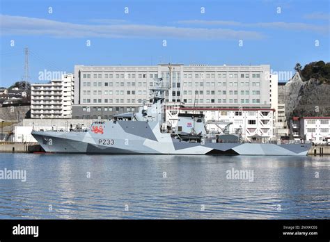 Kanagawa Prefecture Japan December 04 2022 Royal Navy Hms Tamar