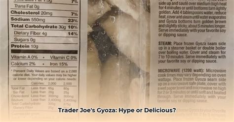 Trader Joes Gyoza Potstickers Are They Worth The Hype Honest Review
