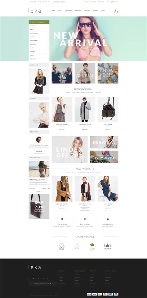 Leka Ecommerce Html Responsive Template By Kutethemes Themeforest