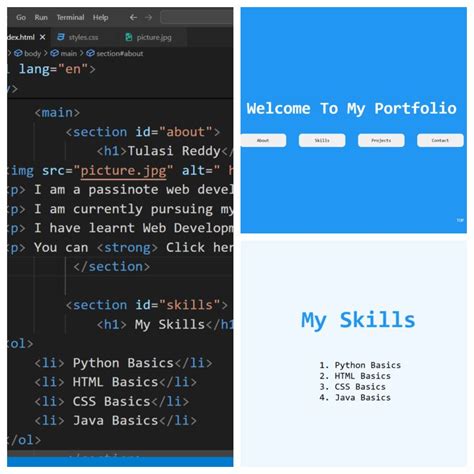 chukka tulasi on linkedin webdevelopment portfolio html css