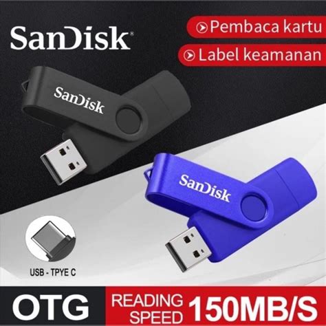 Jual Flashdisk Dual Drive Otg Usb Type C Shopee Indonesia