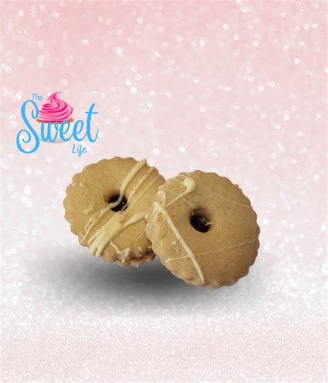 Mini Linzer Tart Cookie