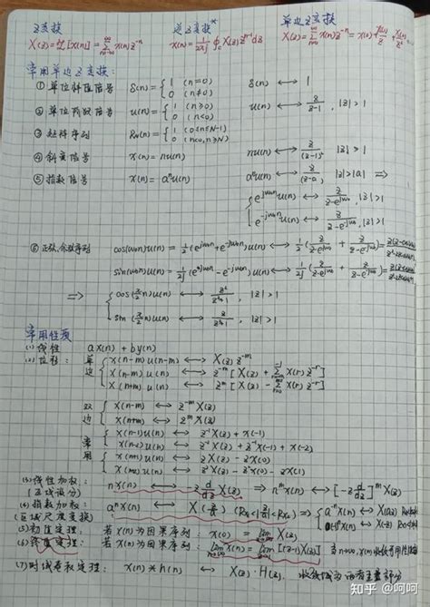 信号与系统 三大变换知识点 知乎