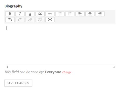 Buddypress Feature Plugin Adds Rich Text Fields To Profiles Wp Tavern