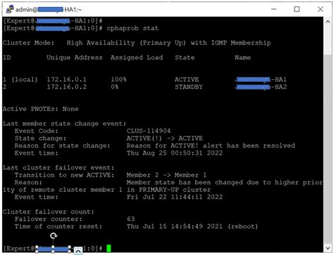 solved cluster works fine but shows error on smart consol check
