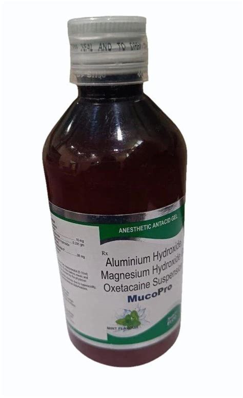 Mucopro Gel Anesthetic Antacid Syrup Packaging Size 200ml At ₹ 45 Bottle In New Delhi