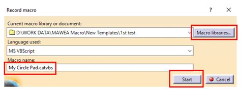 Catia How To Add Inputbox To Recorded Macro Ime Wiki