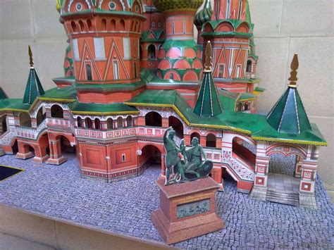 Собор Василия Блаженного - Модели из бумаги и картона своими руками - Форум