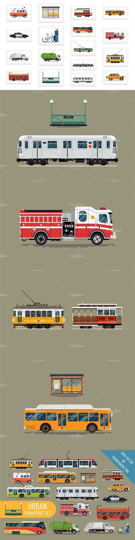 Types Of Buses Diagram For Public And Emergency Transport