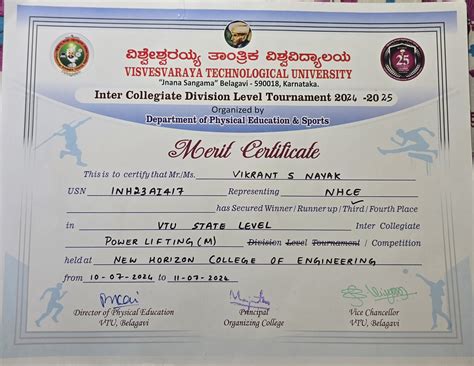 Vikrant Nayaks Achievements Ai Ml Dept