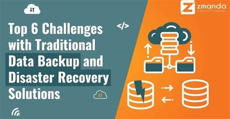 Top Challenges With Traditional Data Backup And Disaster Recovery