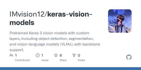 github imvision12 keras vision models pretrained keras 3 vision