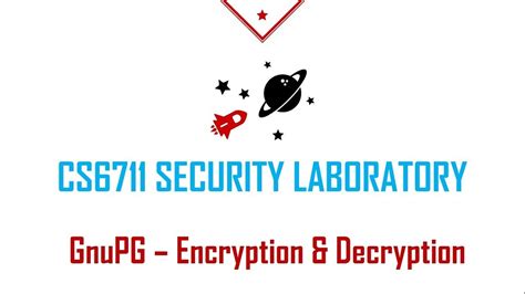 gnupg encryption and decryption security lab part 2 youtube