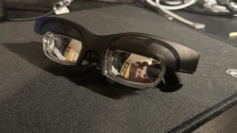 Removed Lenses And Part Of Frame From Nreal Airs For Easier Viewing Of Surroundings R Nreal