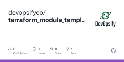 GitHub Devopsifyco Terraform Module Template