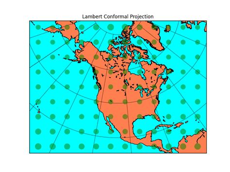 Lambert Conformal Projection Basemap 140 Documentation