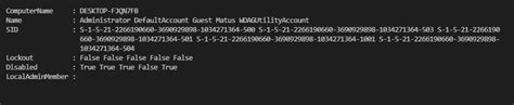 Write Output In Table Format In PowerShell Super User