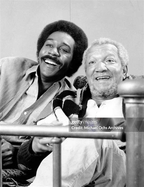 Actors Redd Foxx And Demond Wilson Of The Tv Show Sanford And Son