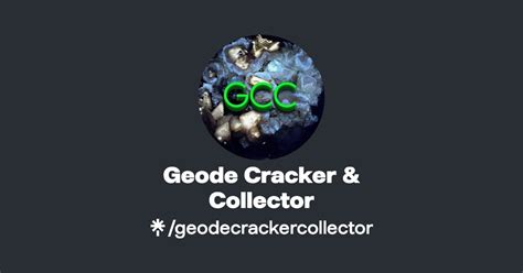 Geode Cracker And Collector Instagram Tiktok Linktree