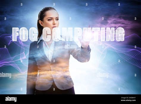 Concept Of Cloud Edge And Fog Computing Stock Photo Alamy