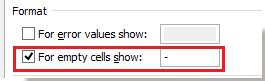 How To Show Zero In Empty Cells In Pivot Table In Excel
