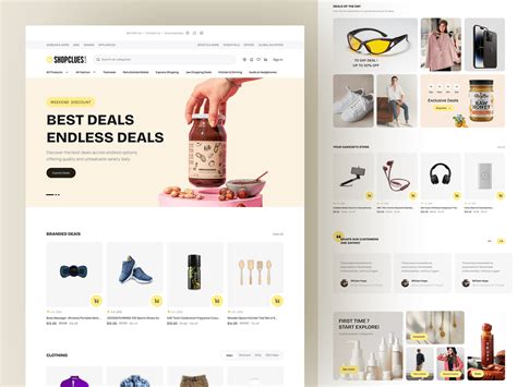 E Commerce Multivendor Website Behance