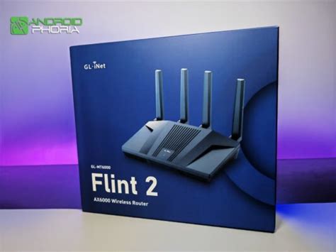 Review del GL iNet Flint GL MT un router con WiFI muy versátil