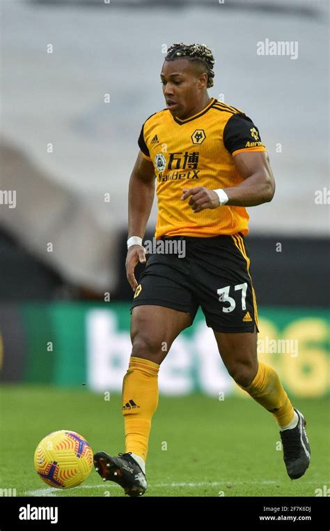 Adama Traore 37 Of Wolverhampton Wanderers In Action During The Game
