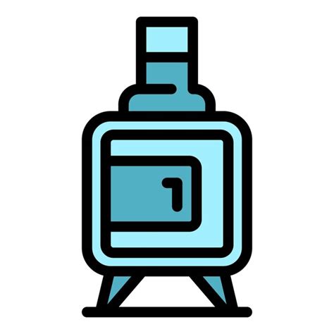 Premium Vector Furnace Fire Icon Outline Vector Gas Brick Heating Room Color Flat