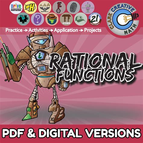 Rational Functions Unit Bundle Clark Creative Education