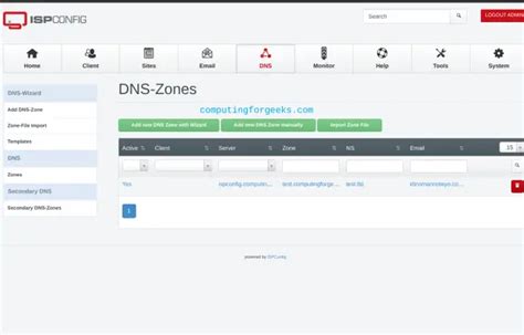 How To Install ISPConfig On Debian Bookworm ComputingForGeeks