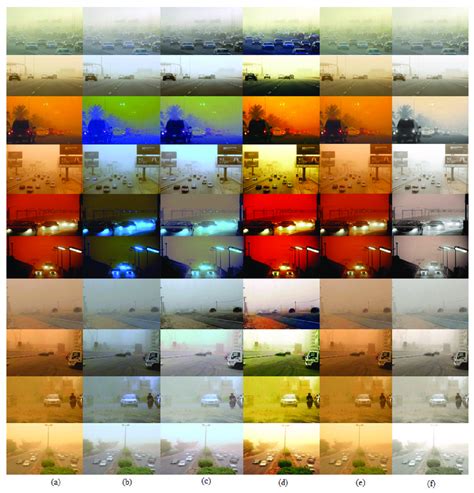 The Performance Comparison Of Color Balancing Algorithms Using