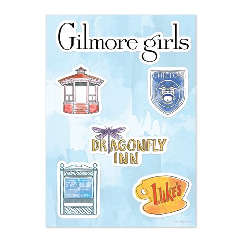 Gilmore Girls Sticker Sheet
