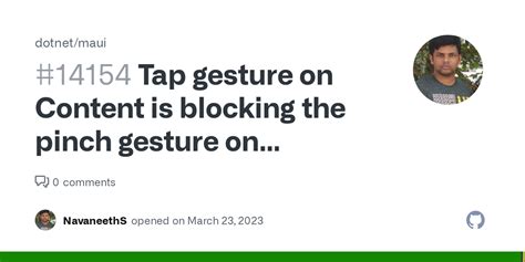 tap gesture on content is blocking the pinch gesture on contentview