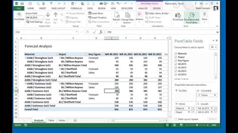 Store Notes Alongside A Pivot Table In Excel 2010 And 2013 Version 21 Youtube
