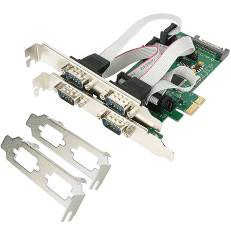 PCI E Port RS Serial Card PCI Express Industrial Multi DB Port Adapter For Serial