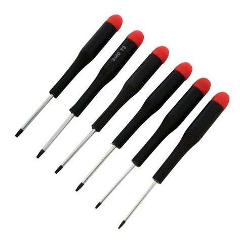 6pc Torx Precision Screwdriver Set Buildware