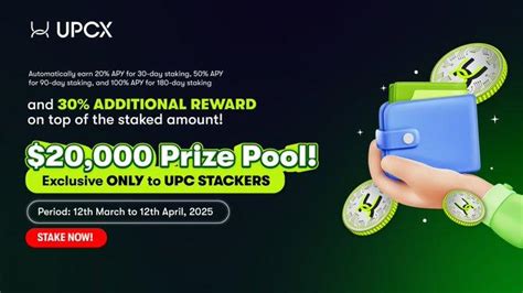 Upcx Announces Global Staking Program To Promote Democratization Of Blockchain Finance Xbee Daily