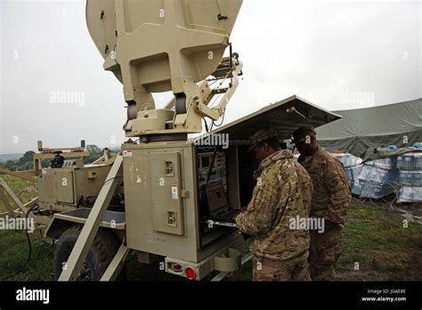 U S Army Spc Isaiah Myles A Command Post Node Team Chief Assigned To