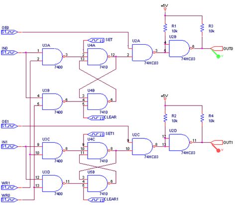 2 Bit Ram Circuit Downrg 2 Bit Ram Circuit Downrg