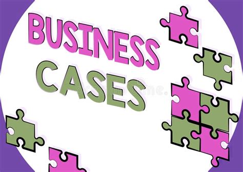 Sign Displaying Business Cases Business Concept Undertaking On The Basis Of Its Expected