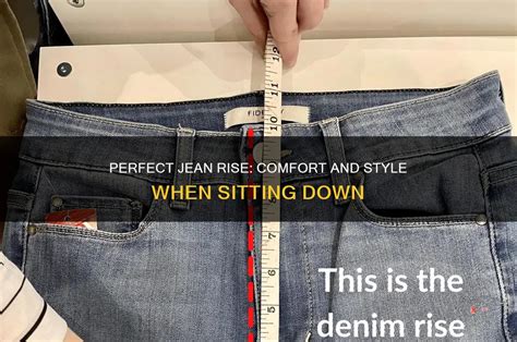 Perfect Jean Rise Comfort And Style When Sitting Down Shunvogue