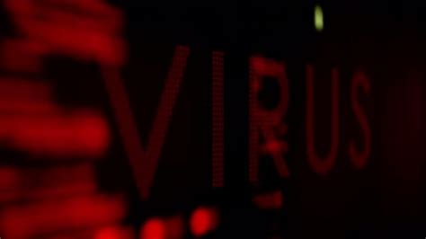 Computer Malfunction Hacker Attack Critical Error Message Flashing On Processor Computer