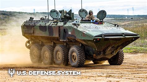 Military Amtrak Amphibious Assault Vehicle Aav7 Amphibious Assault
