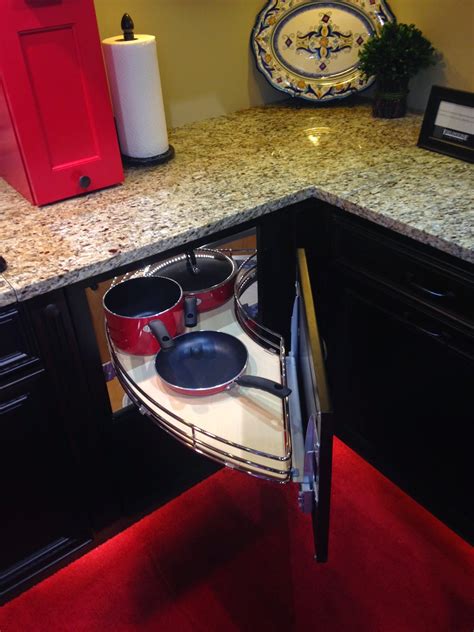 TheBuilderFix The Curve From Rev A Shelf A Great Organizer For Your Blind Corner Cabinets