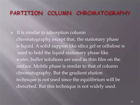 Column Chromatography Pptx