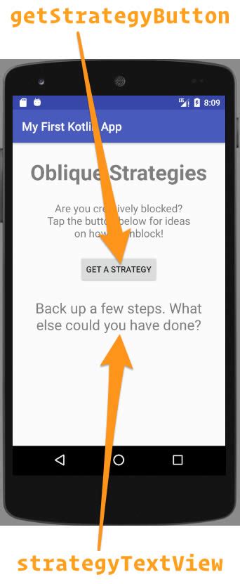 Your First Android App In Kotlin Oblique Strategies Global Nerdy
